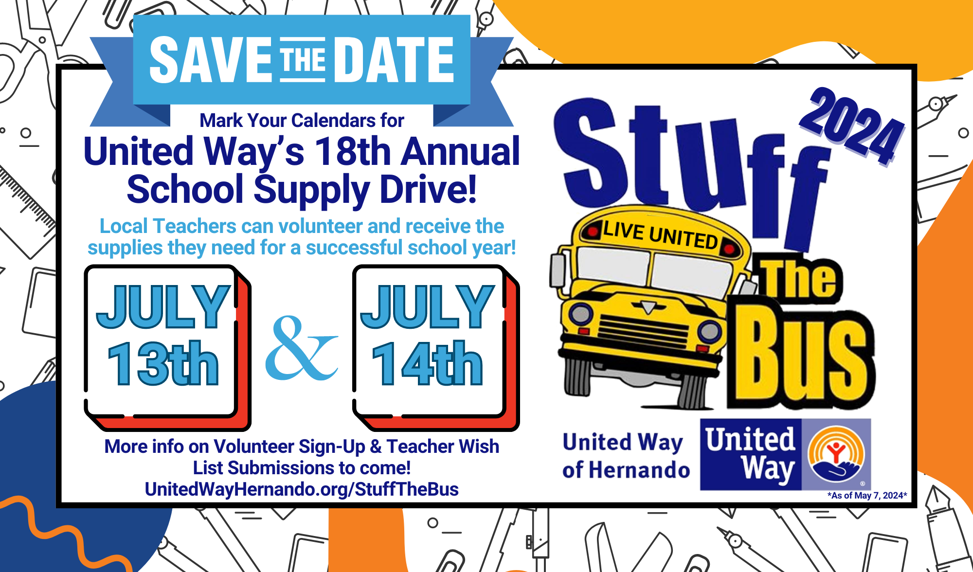 Stuff the Bus | United Way of Hernando County